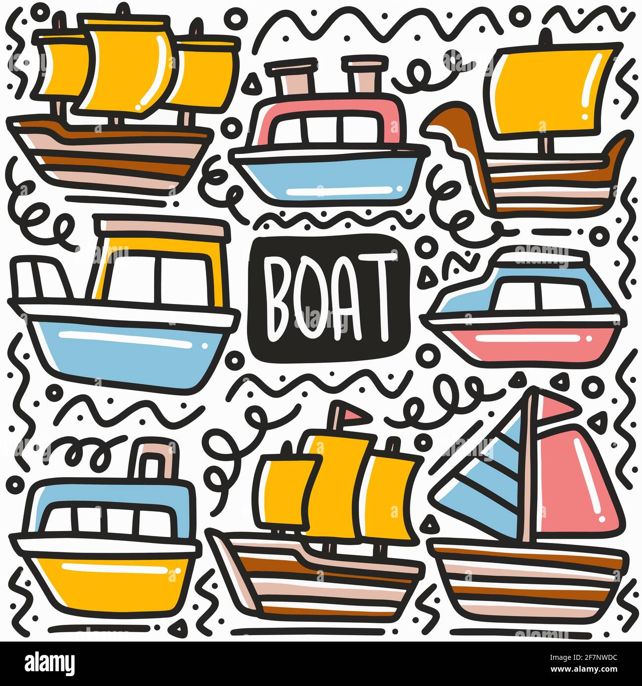hand drawn boat doodle set Stock Vector Image & Art - Alamy hand drawn boat doodle set Stock Vector Image & Art - Alamy