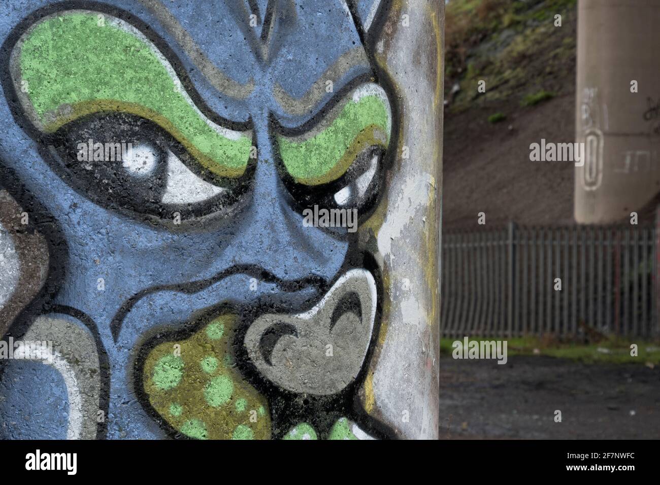 Inner City Graffiti Stock Photo - Alamy