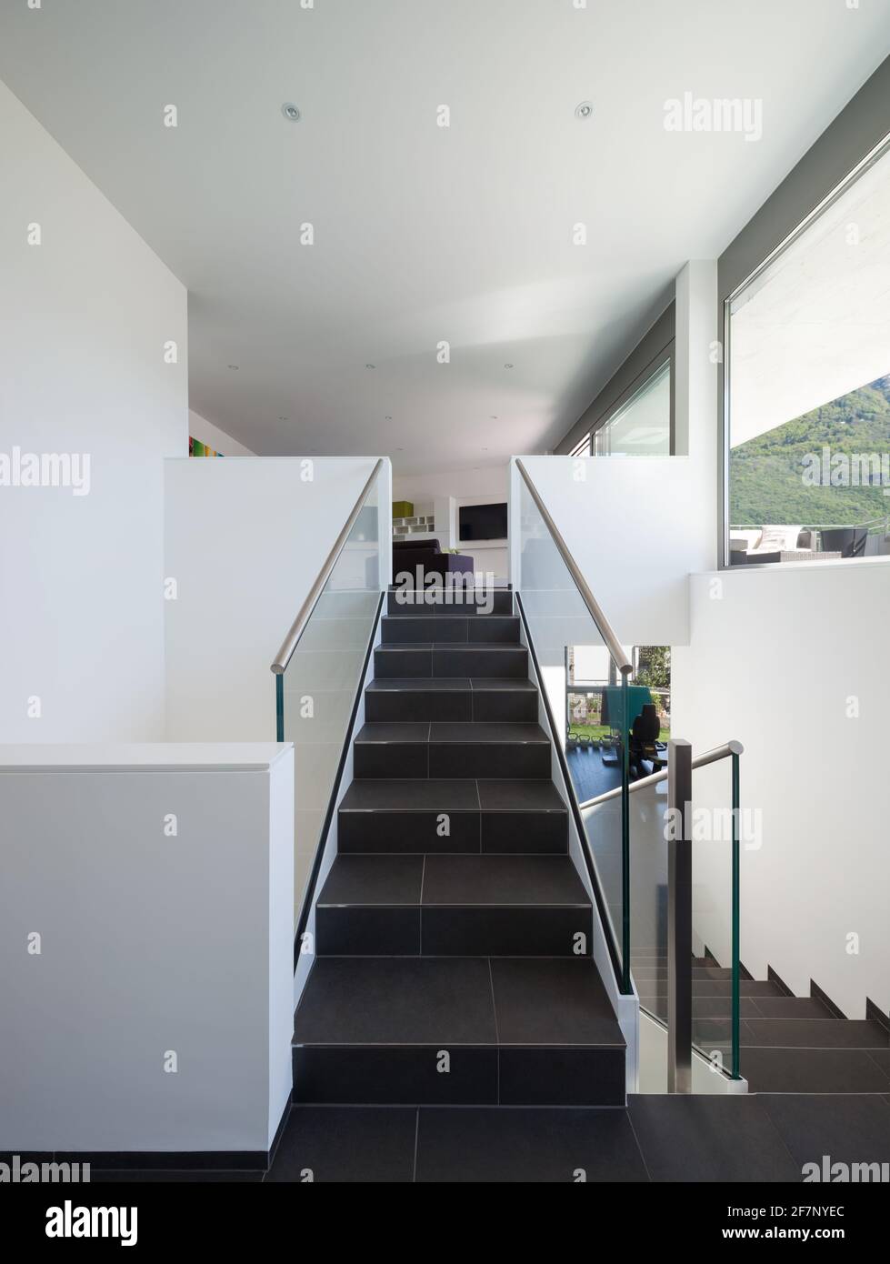 Detail of modern steps Stock Photo - Alamy