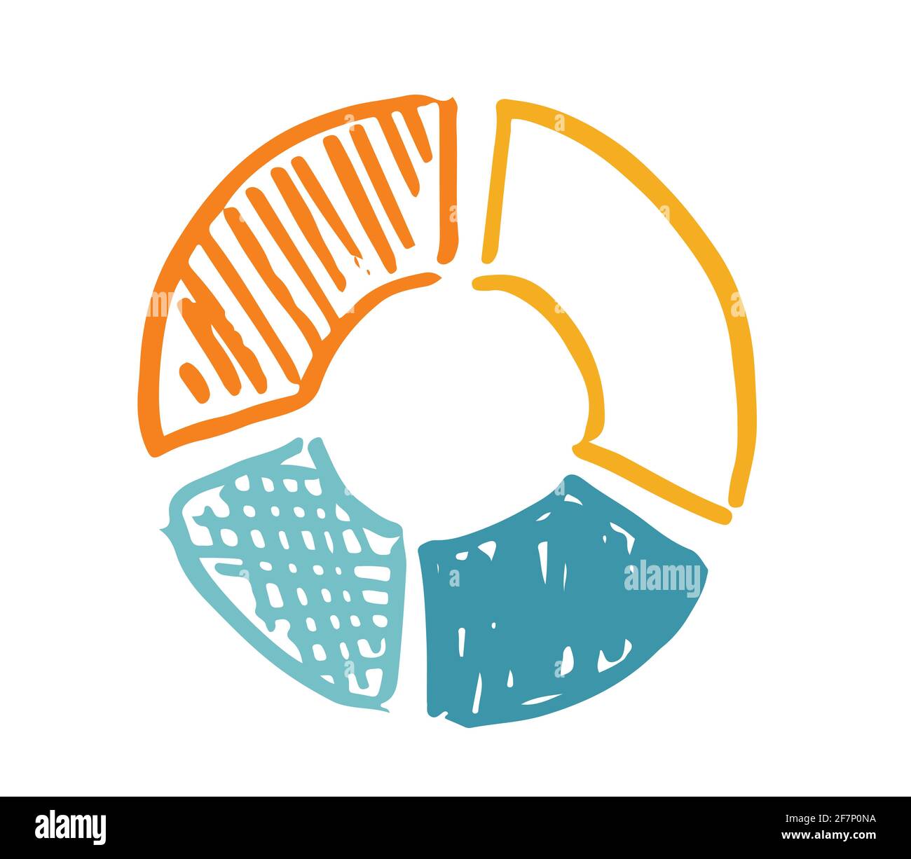 Graphs and Charts icons, Set hand drawn . Vector Stock Photo - Alamy