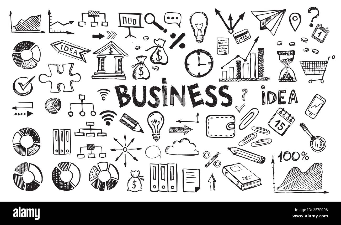 Project management icon set hi-res stock photography and images - Alamy