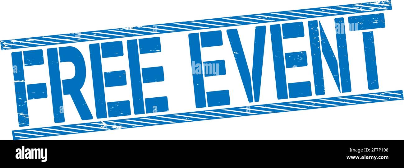 grunge rubber stamp with text Free Event,vector illustration Stock ...