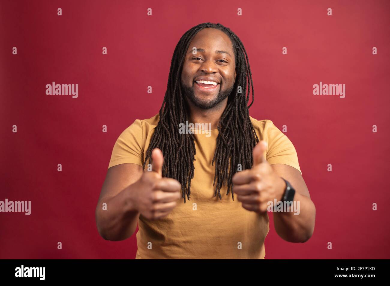 Hand shows model human hi-res stock photography and images - Alamy