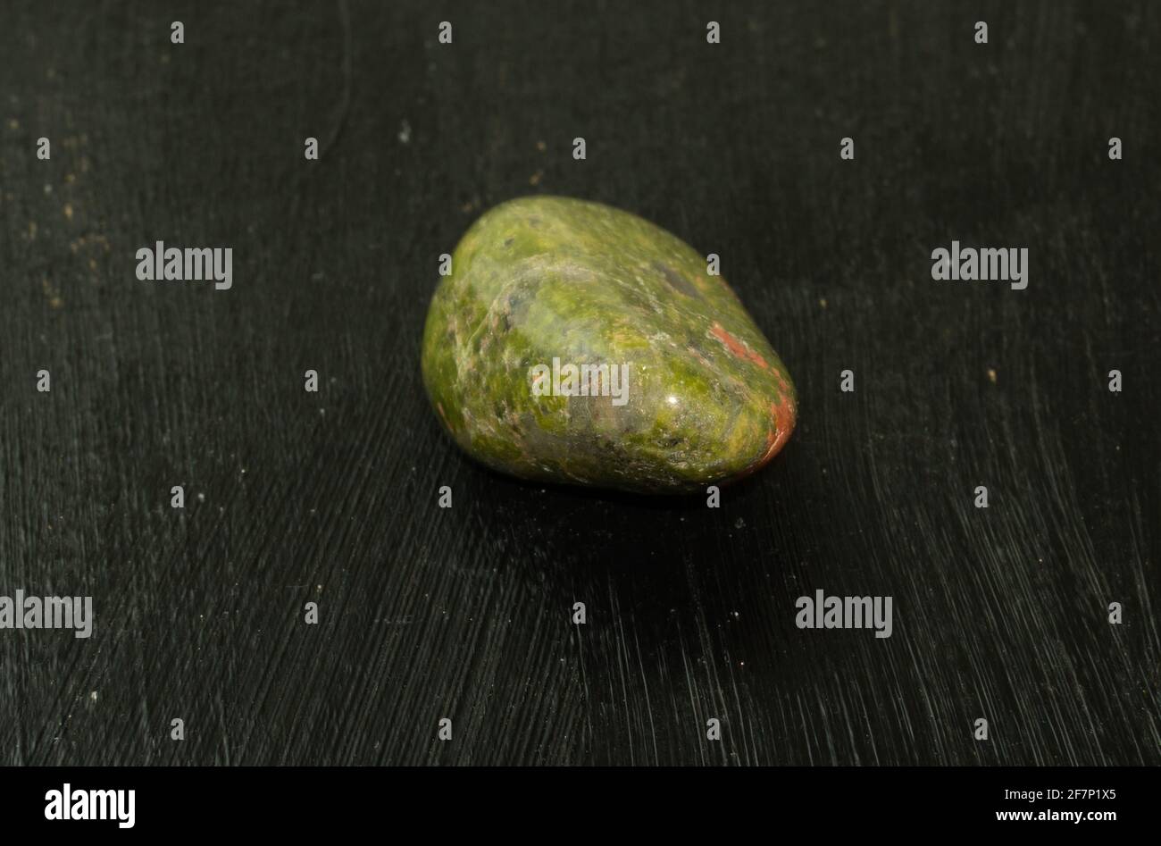Unakite pebbles green epidote natural mineral stone from Republic of ...