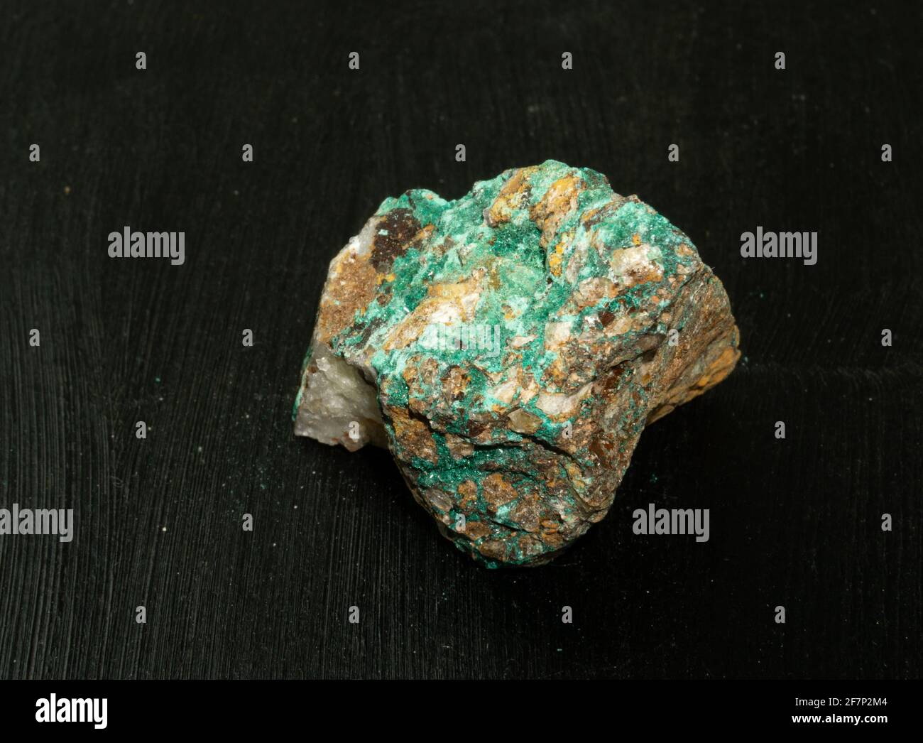 Malachite from Morocco or Republic of the Congo. Natural mineral stone ...