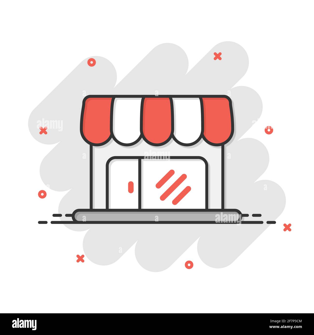 Cartoon Electronic Store