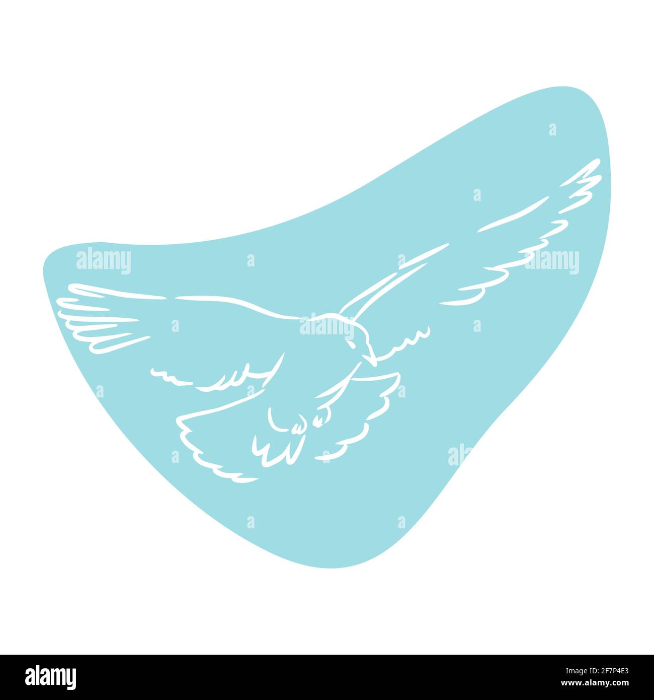 Dove illustration Stock Vector Images - Alamy