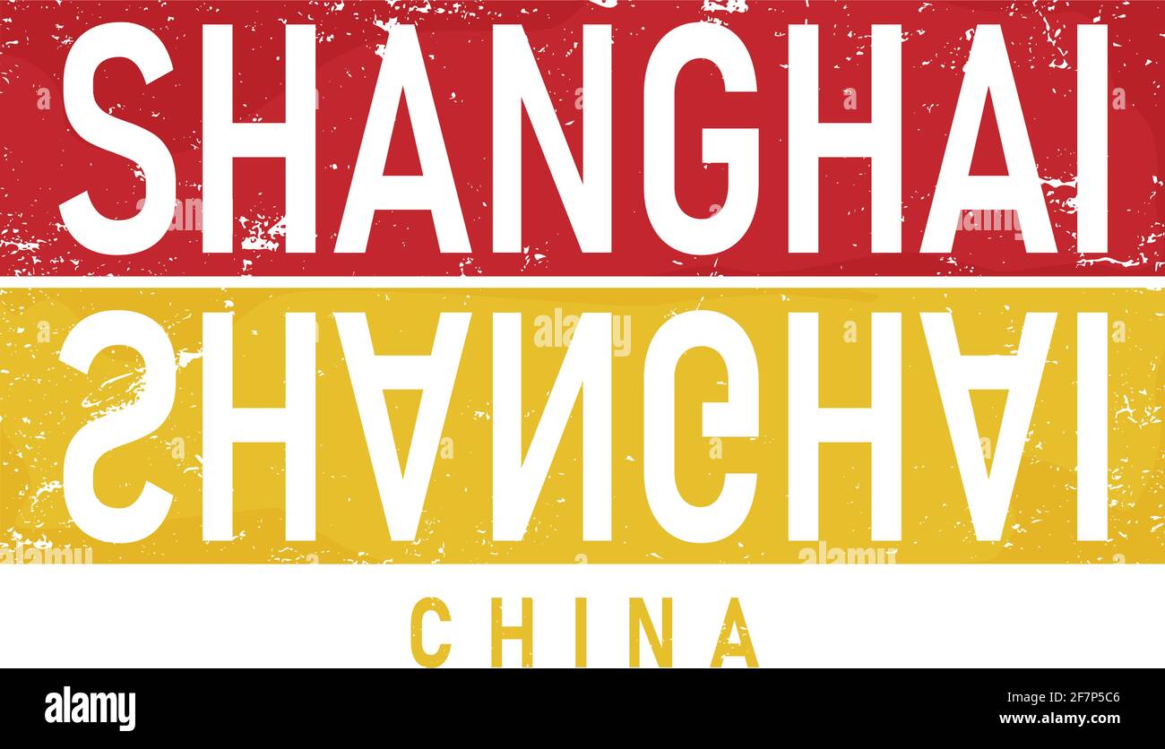 Shanghai typography design vector, for t-shirt, poster and other uses ...