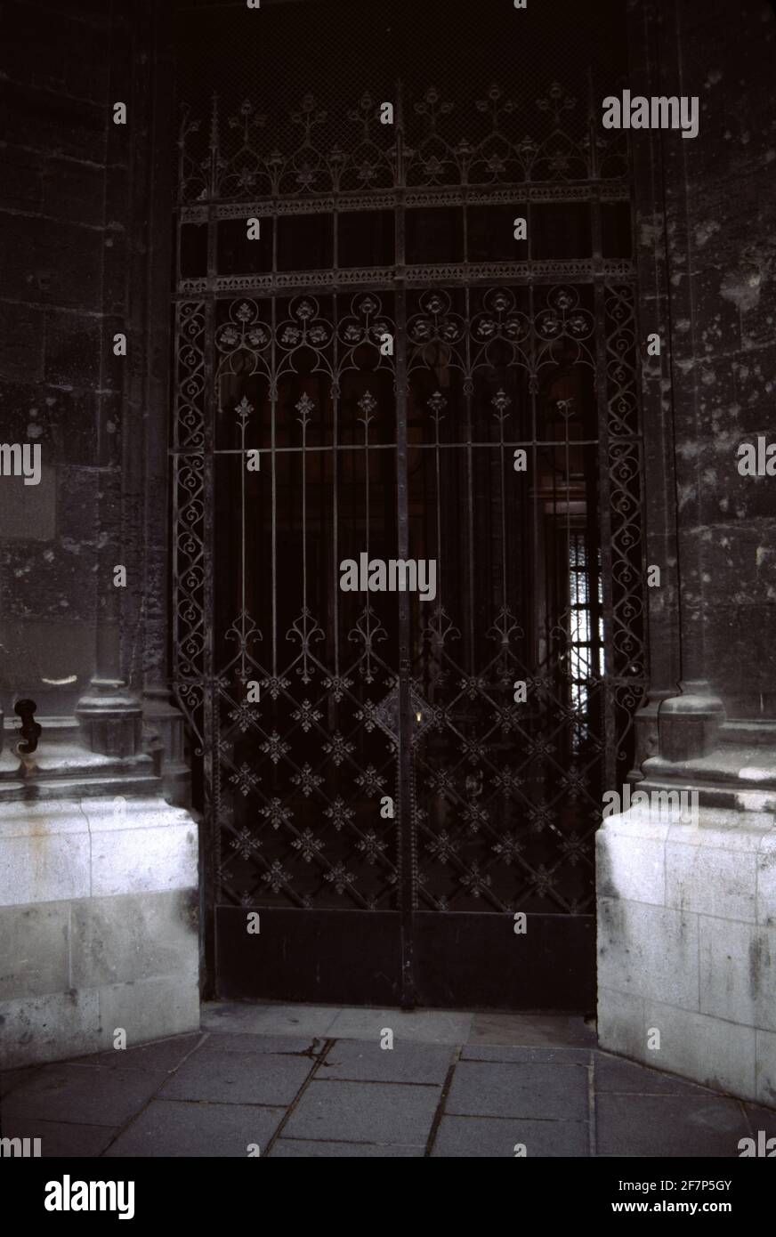 Vienna, Austria. 6/15-16/1990. St. Stephen’s Cathedral. Construction ...