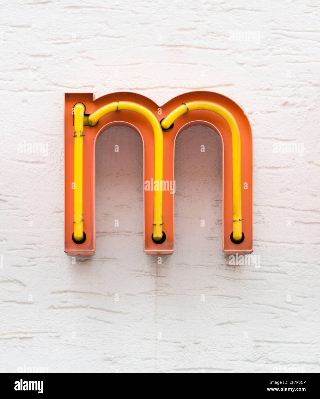 Yellow letter m hi-res stock photography and images - Alamy