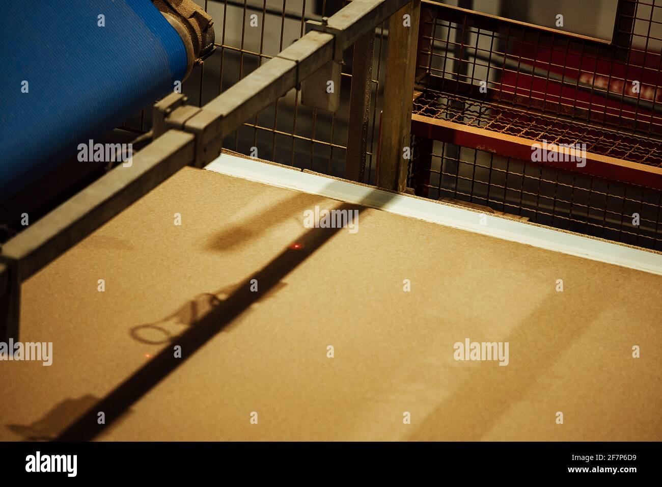 railing of the factory shop. fences for the safety of employees at work ...