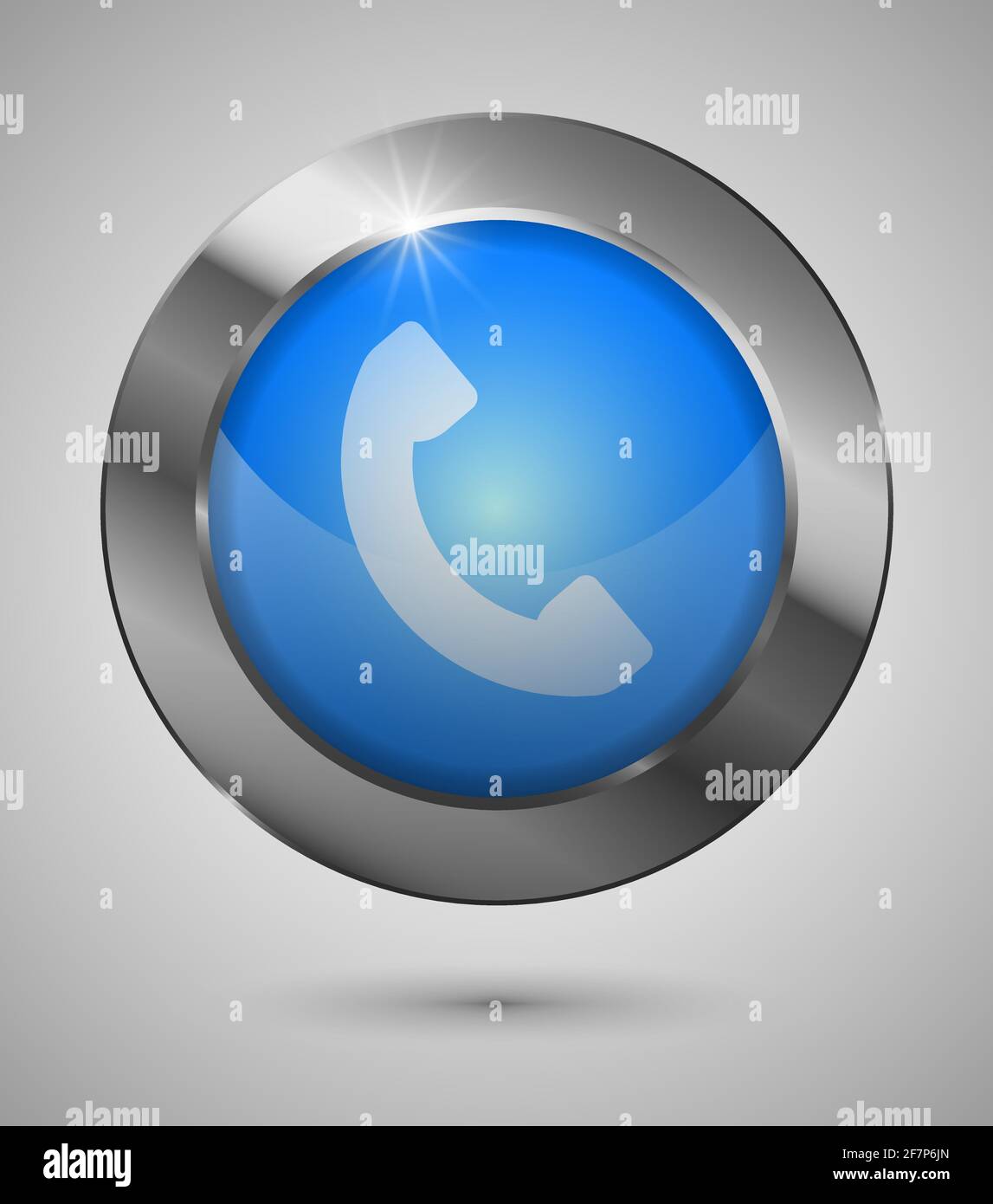 EPS10 Phone Button. Perfect for your website or app or any use you want ...