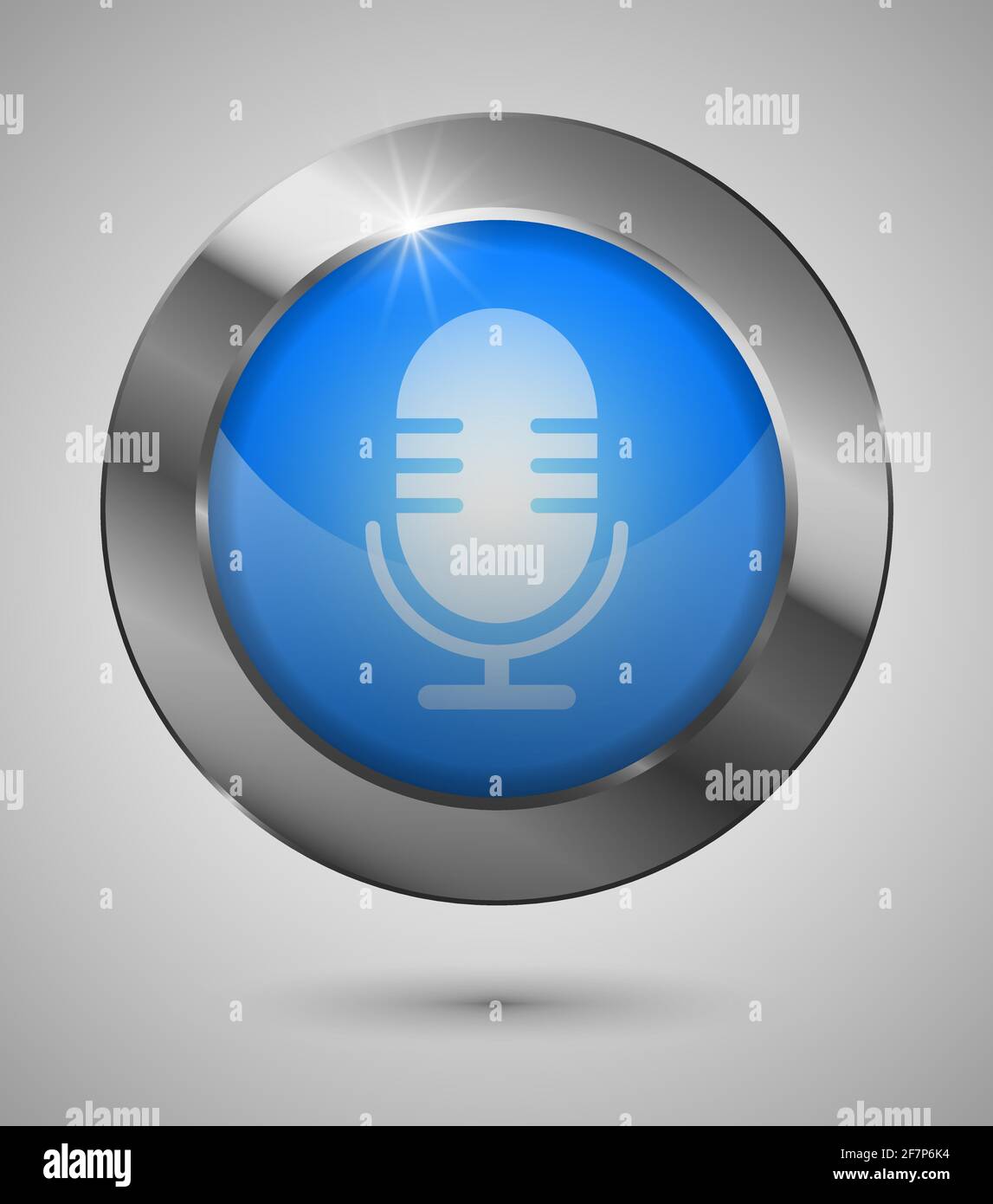 Retro microphone voice icon pictogram hi-res stock photography and ...