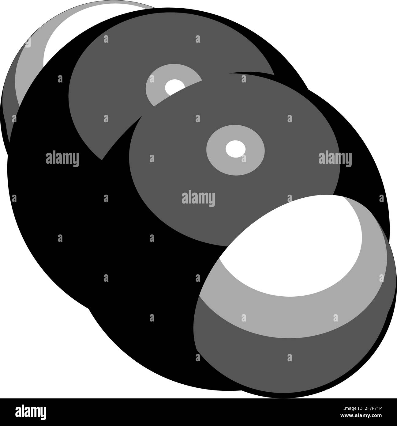 Acetylene (ethyne) molecule. Used in oxy-acetylene welding. 3D ...