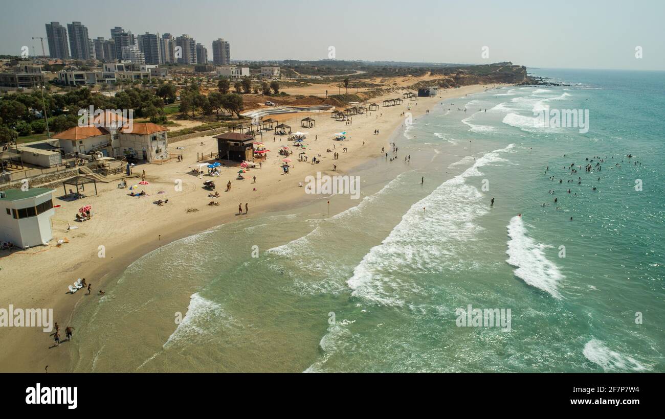Hadera aerial hi-res stock photography and images - Alamy