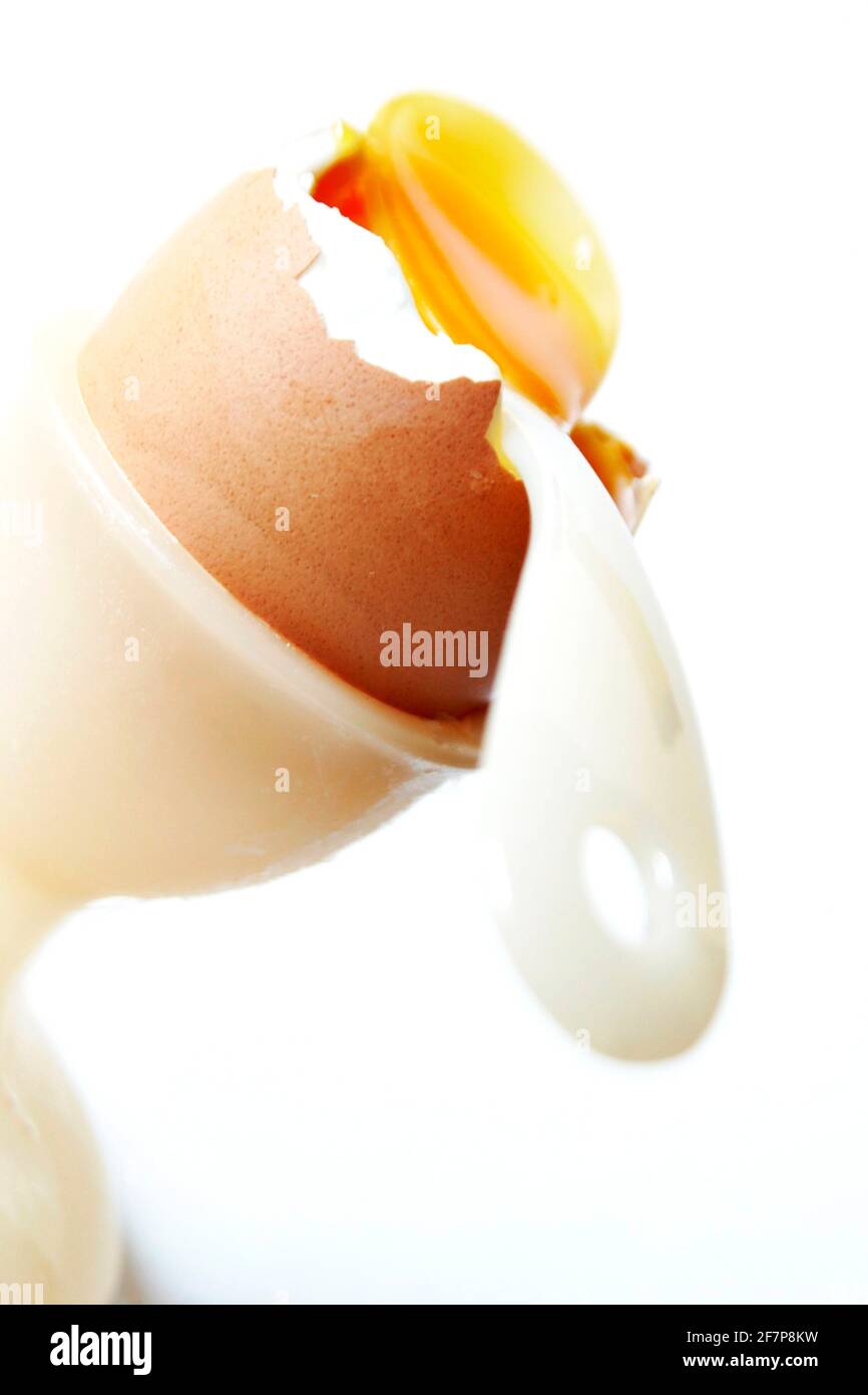 Spoon in egg hi-res stock photography and images - Alamy