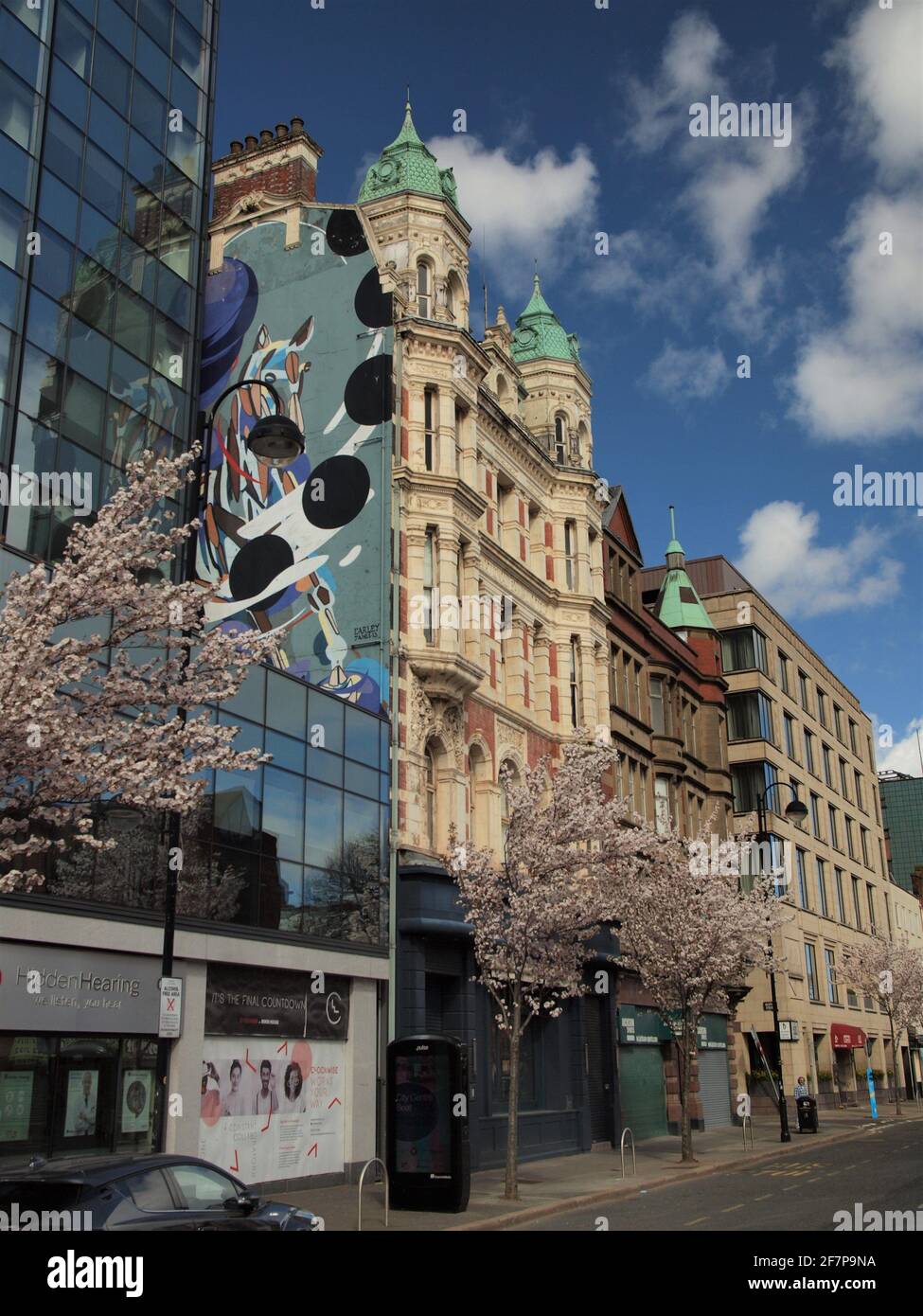 High street Belfast street photography Stock Photo - Alamy