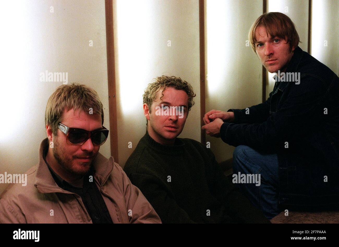 Jimmy Goodwin Andy and Jez Williams October 2000from the band Dove ...