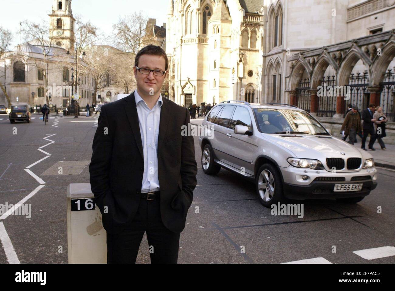 Sean Dempsey ....not a car owner. pic David Sandison Stock Photo - Alamy