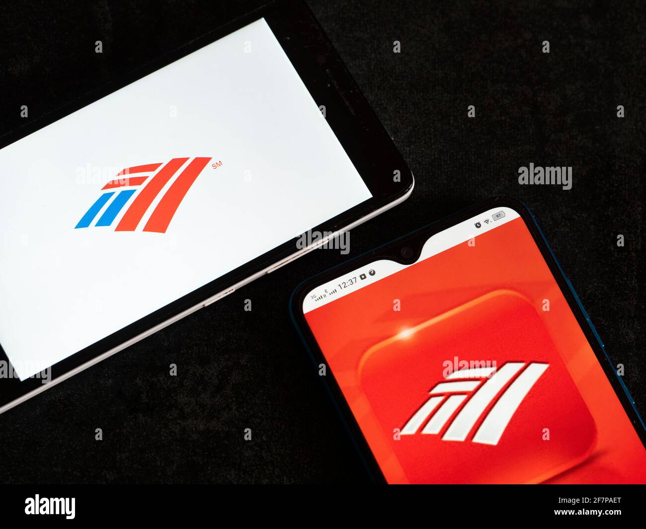 Bank america logo seen on hi-res stock photography and images - Alamy