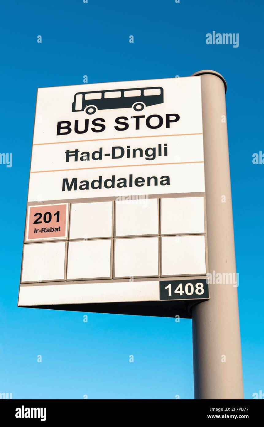 Bus stop sign transport transportation service board hi-res stock ...