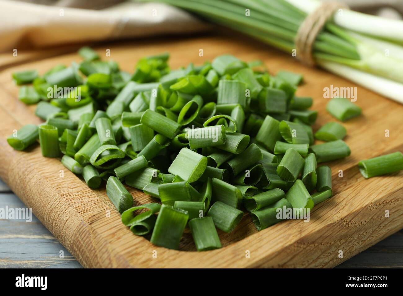 Green chopped onion hi-res stock photography and images - Alamy
