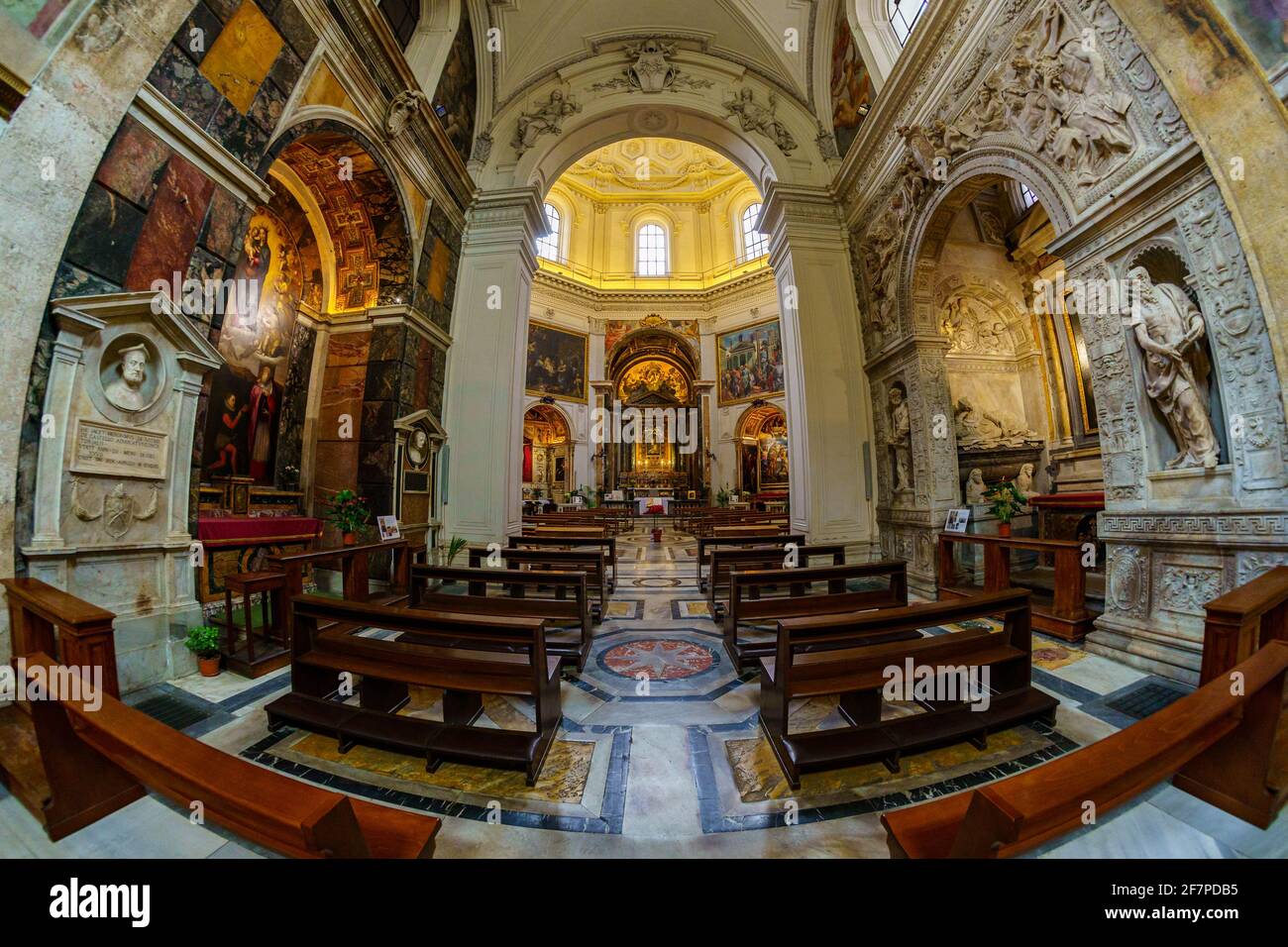 Chiesa di Santa Maria della Pace (Roma Stock Photo - Alamy