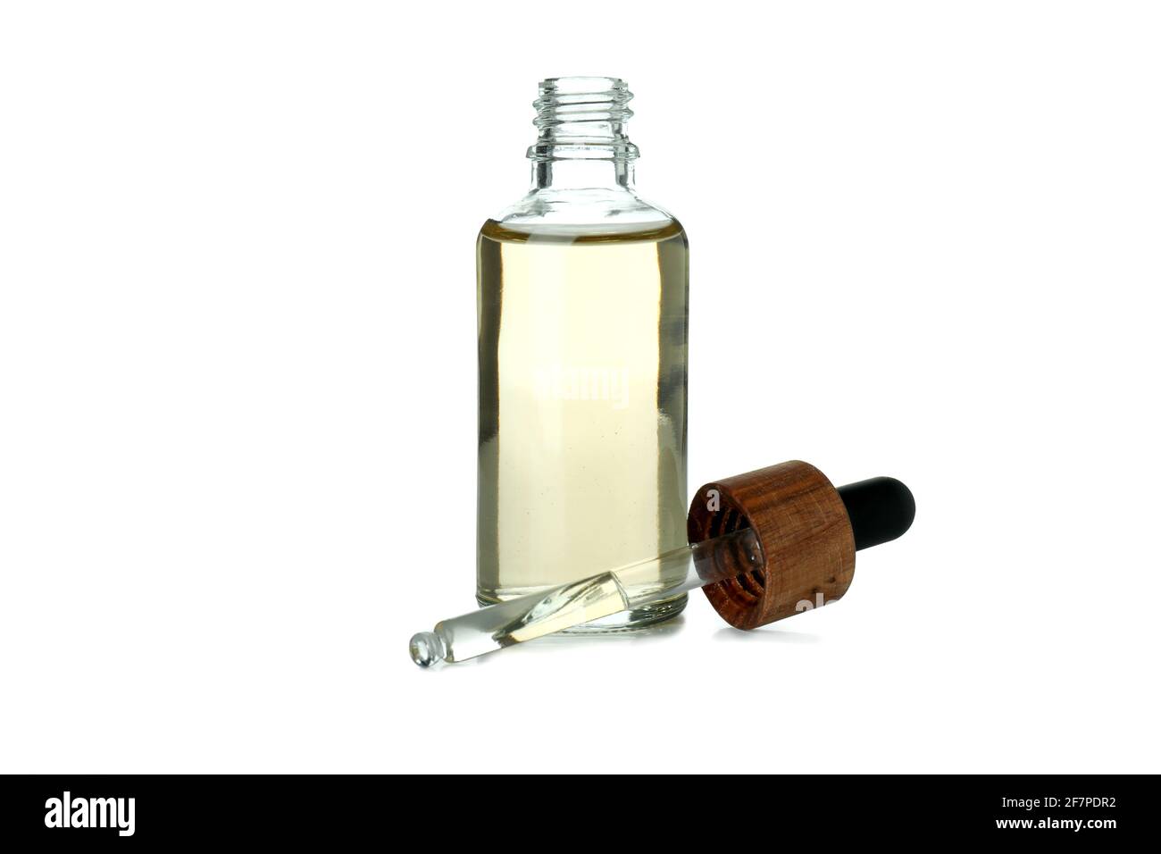 Glass dropper bottle essential Cut Out Stock Images & Pictures - Alamy