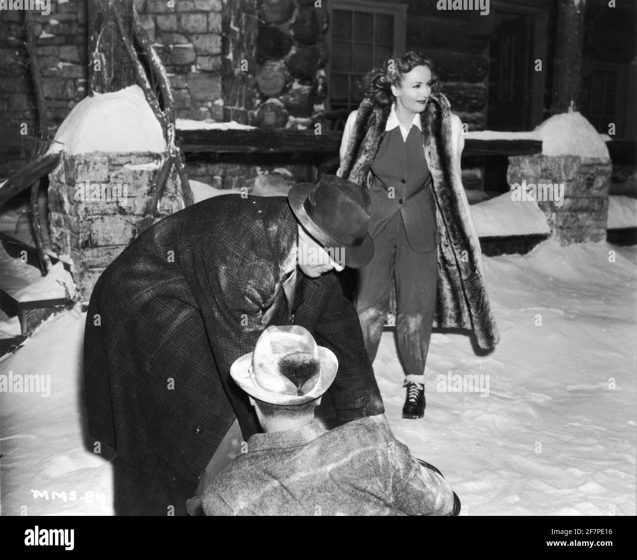 GENE RAYMOND ROBERT MONTGOMERY and CAROLE LOMBARD in MR. AND MRS. SMITH 1941 director ALFRED ...