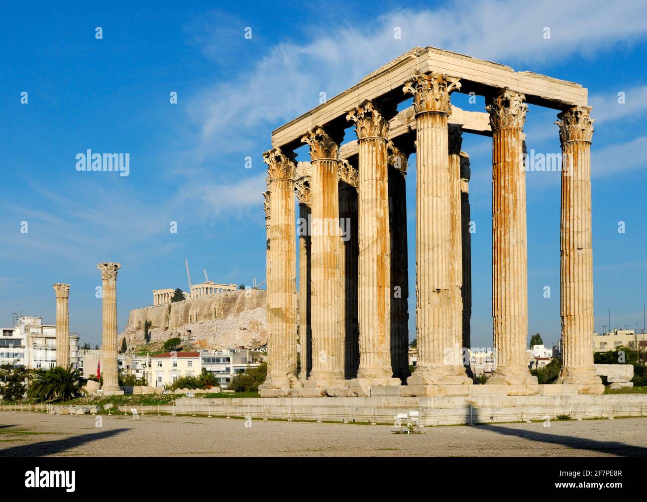 Antico Tempio Greco Di Zeus