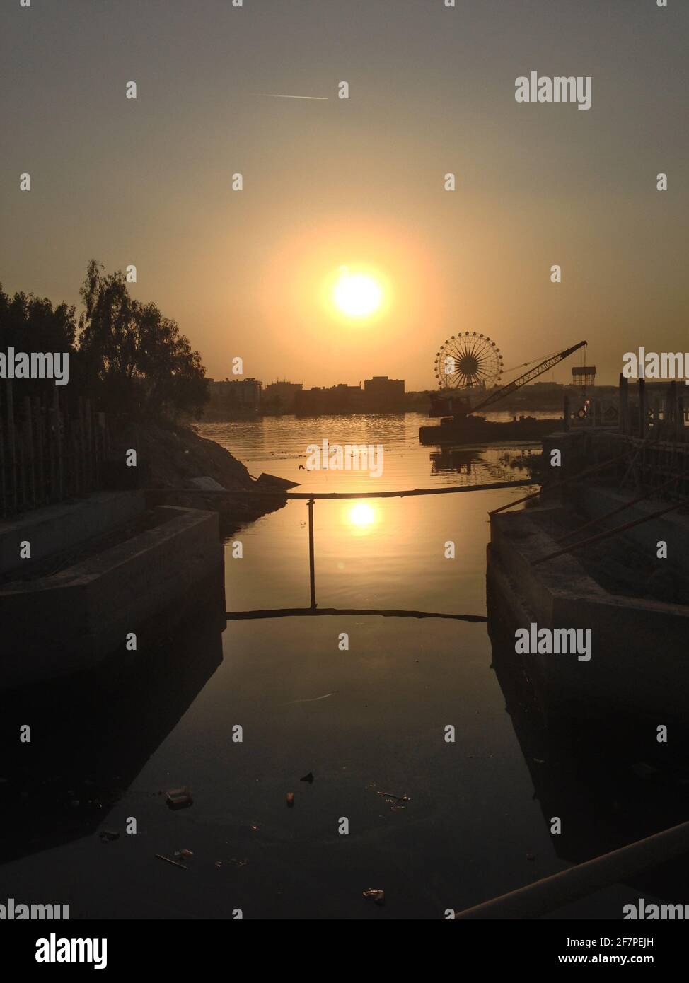 basra, Iraq - april 8, 2016: landscape photo in basra city Stock Photo ...