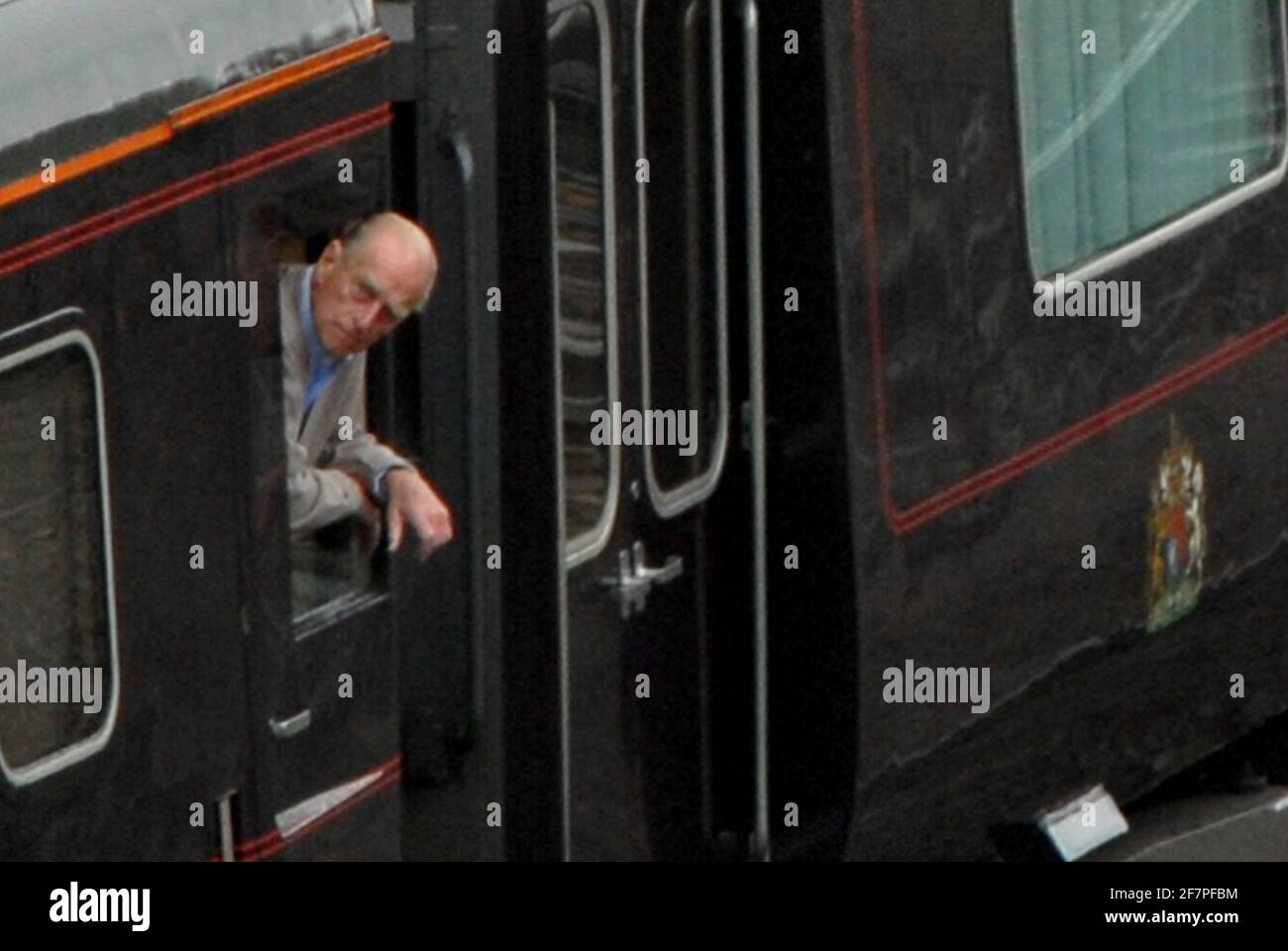 A rare photograph of His Royal Highness Prince Philip, The Duke of ...