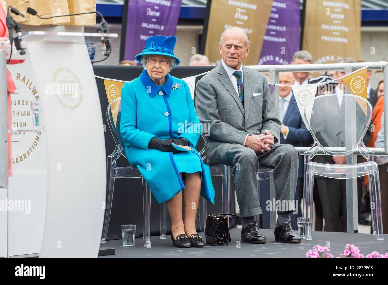 His Royal Highness Prince Philip, Duke of Edinburgh with Her Majesty ...
