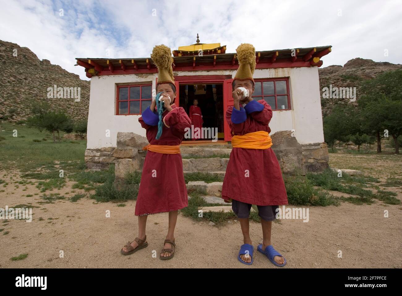 remote Mongolian class room photographed in Hogno Han valley Mongolia ...