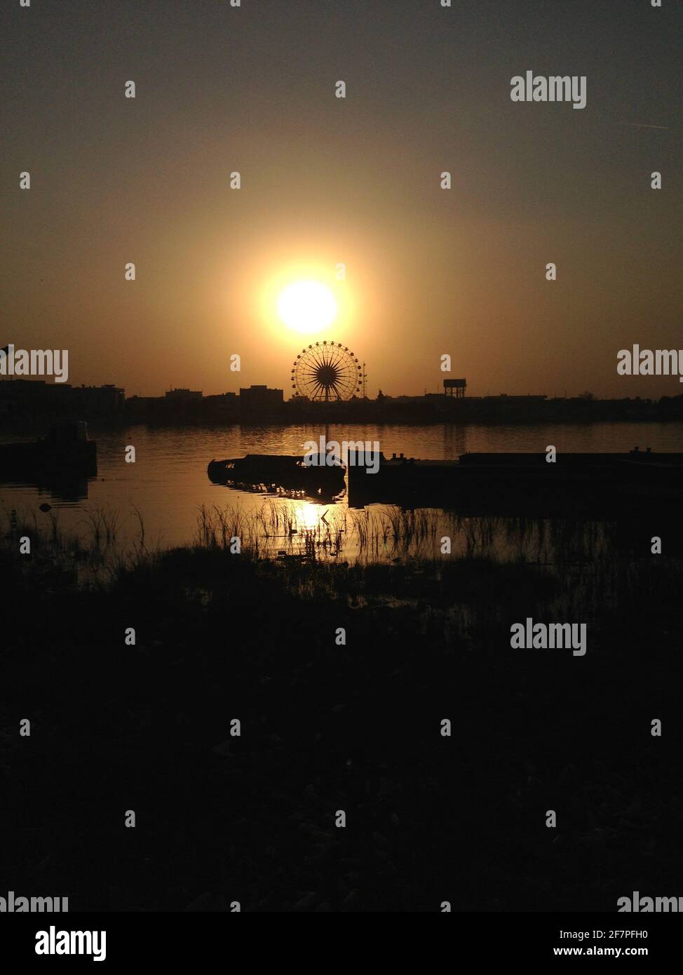 basra, Iraq - april 8, 2016: landscape photo in basra city Stock Photo ...