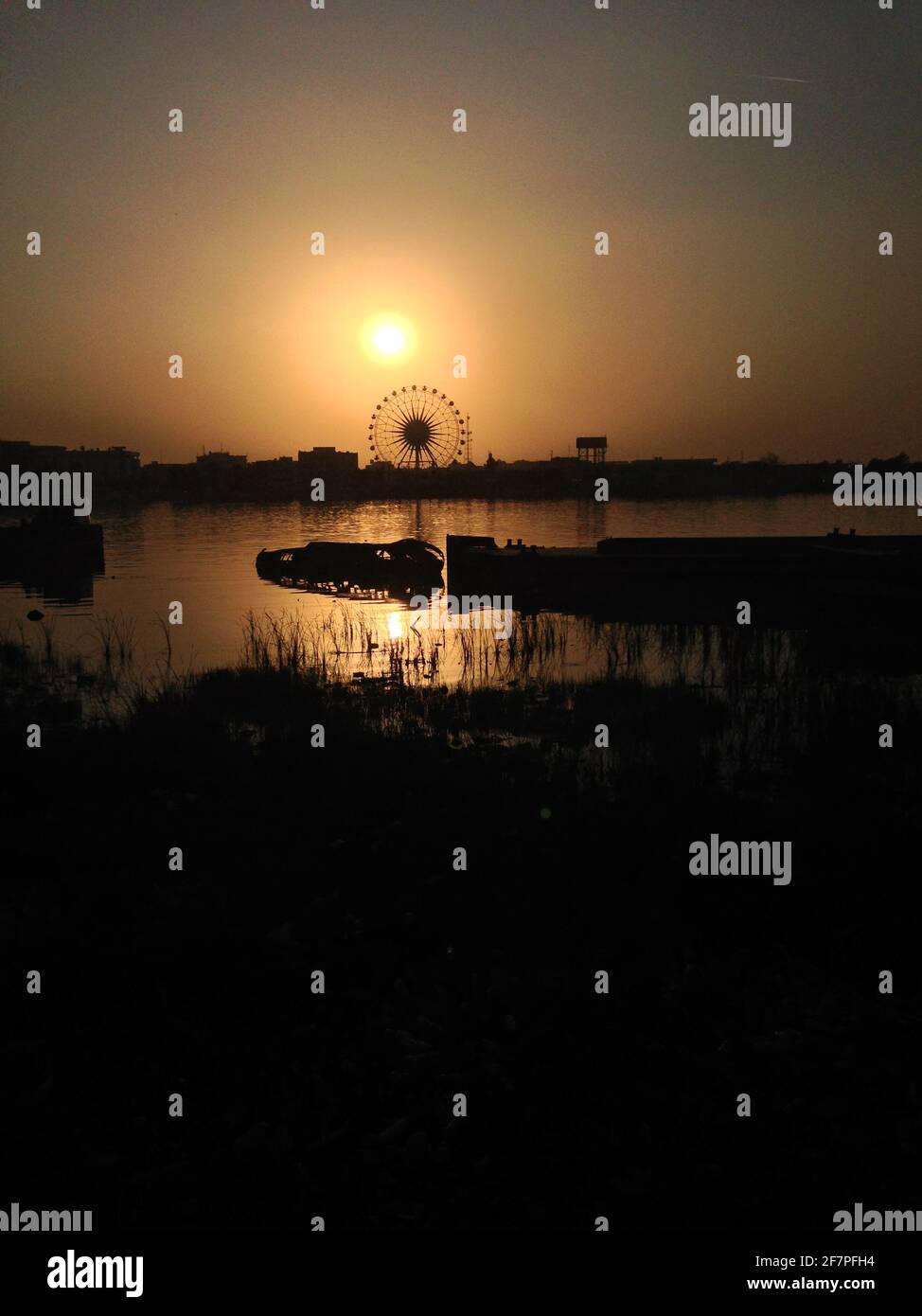 basra, Iraq - april 8, 2016: landscape photo in basra city Stock Photo ...