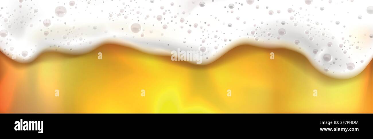 Realistic beer background, foamy drink, dripping drops - Vector ...