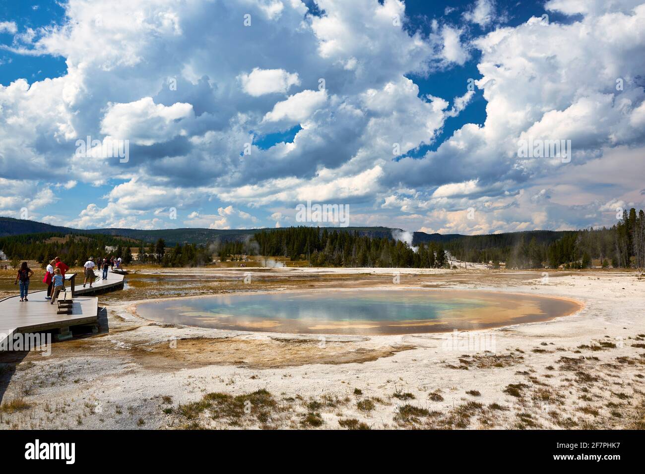 Beach geyser yellowstone hi-res stock photography and images - Alamy