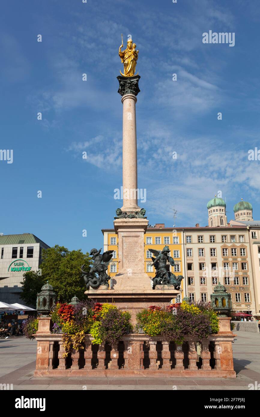 Marian column hi-res stock photography and images - Alamy