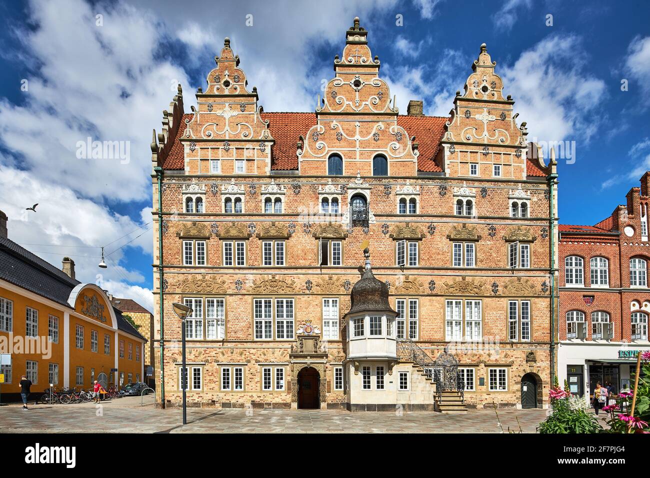 a old antique european building in denmark Stock Photo - Alamy