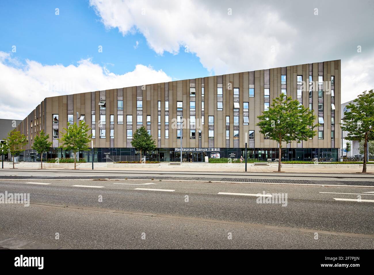 modern student condo building in denmark Stock Photo - Alamy