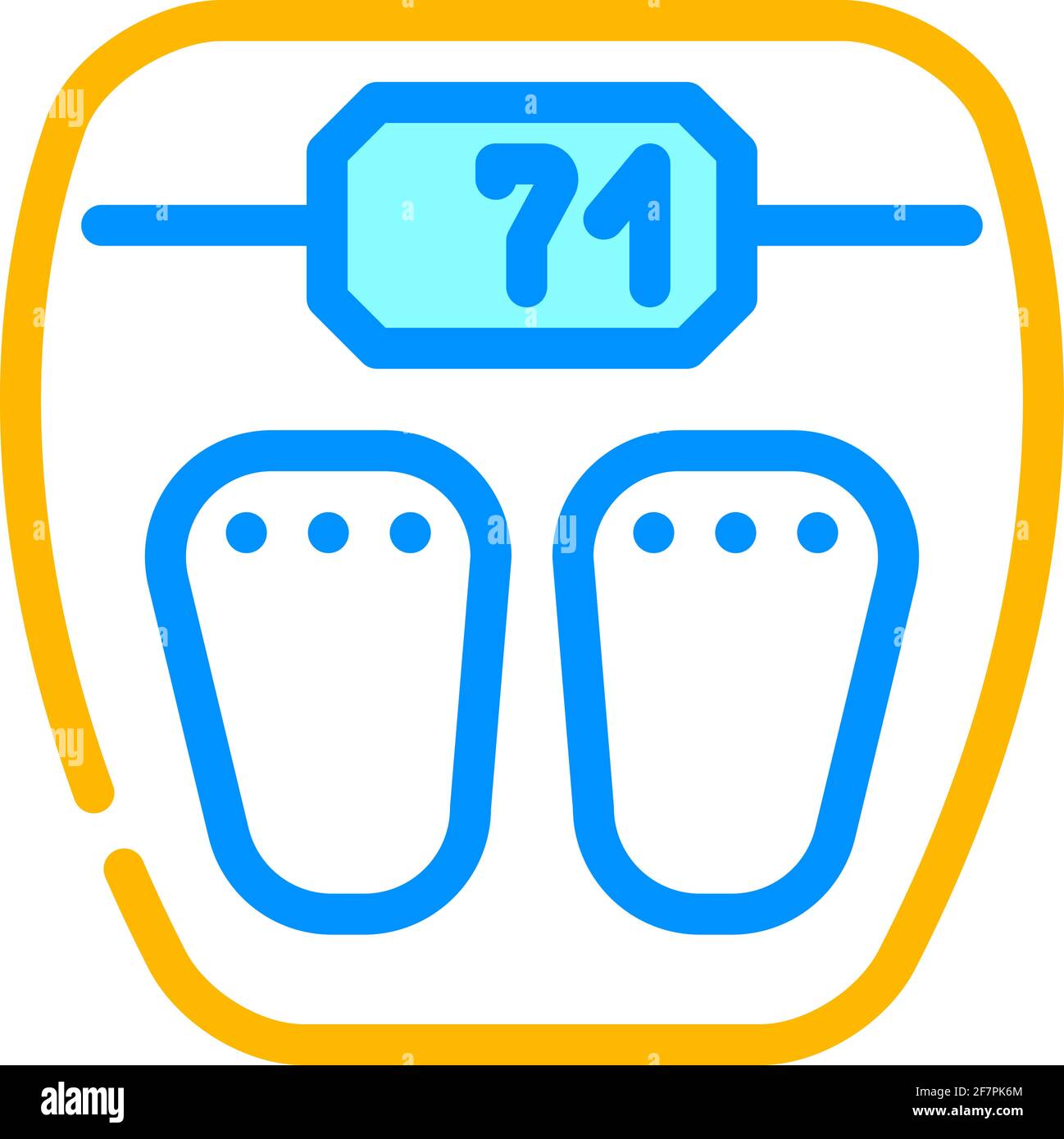 scales tool color icon vector illustration color Stock Vector Image ...