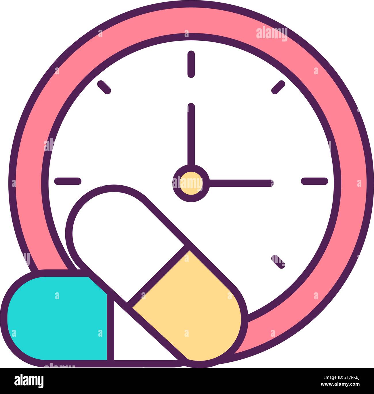 Assessing medicine efficacy RGB color icon Stock Vector Image & Art - Alamy