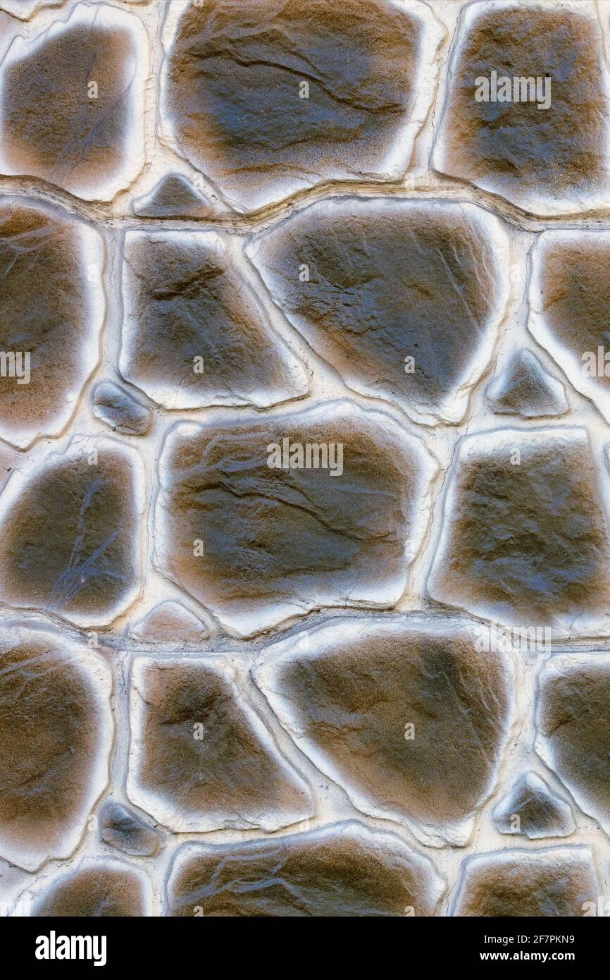 The texture of a concrete wall in the style of a swamp-colored snake ...