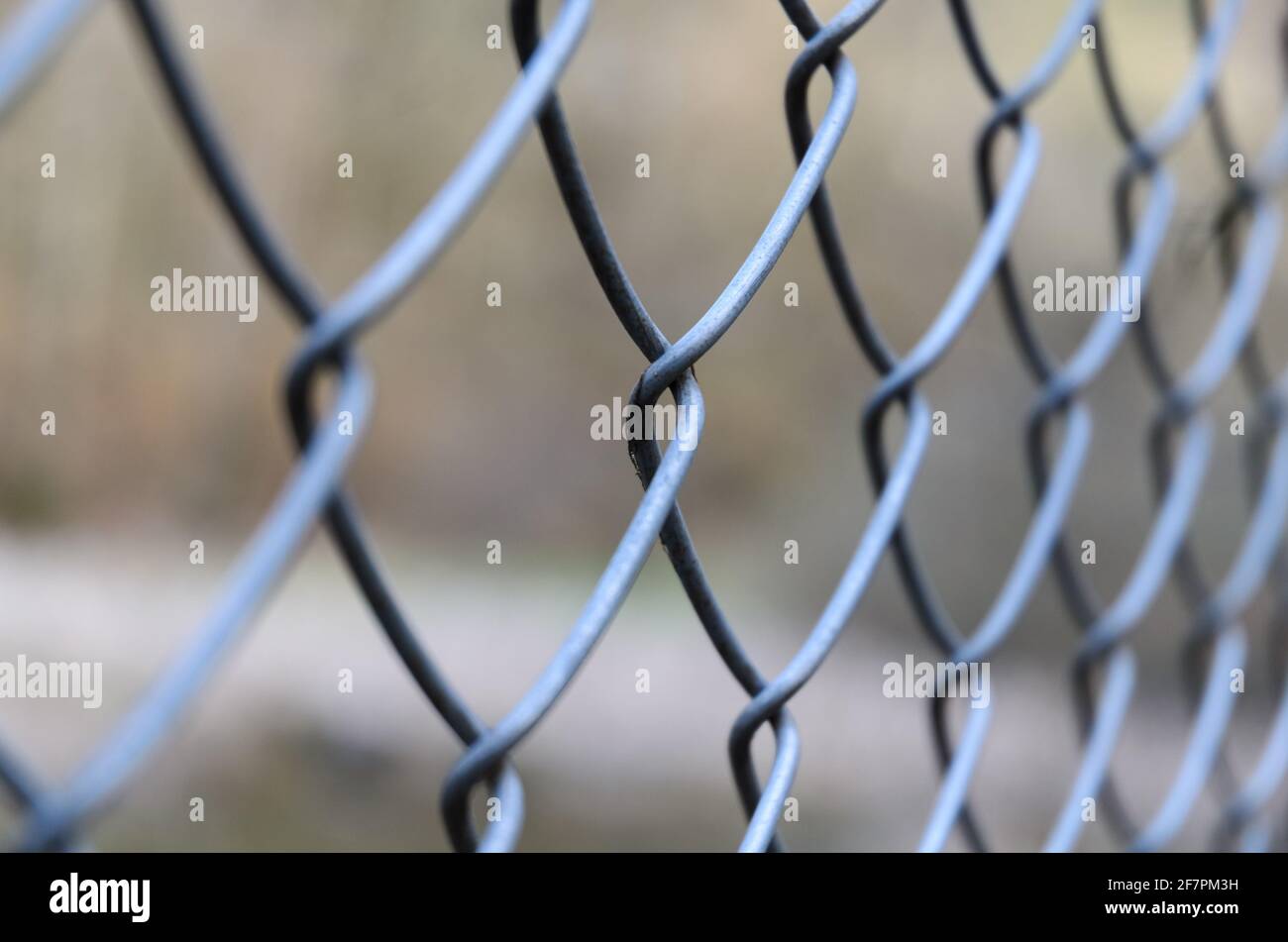 Diamond mesh fence hi-res stock photography and images - Alamy