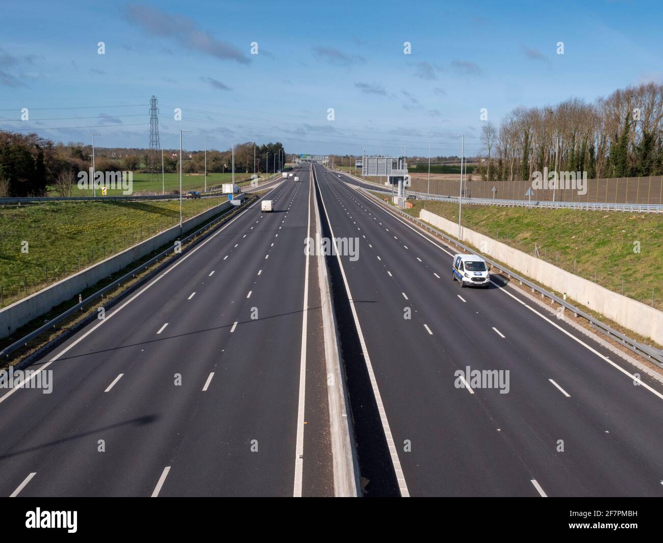 A14 dual carriageway trunk road hi-res stock photography and images - Alamy