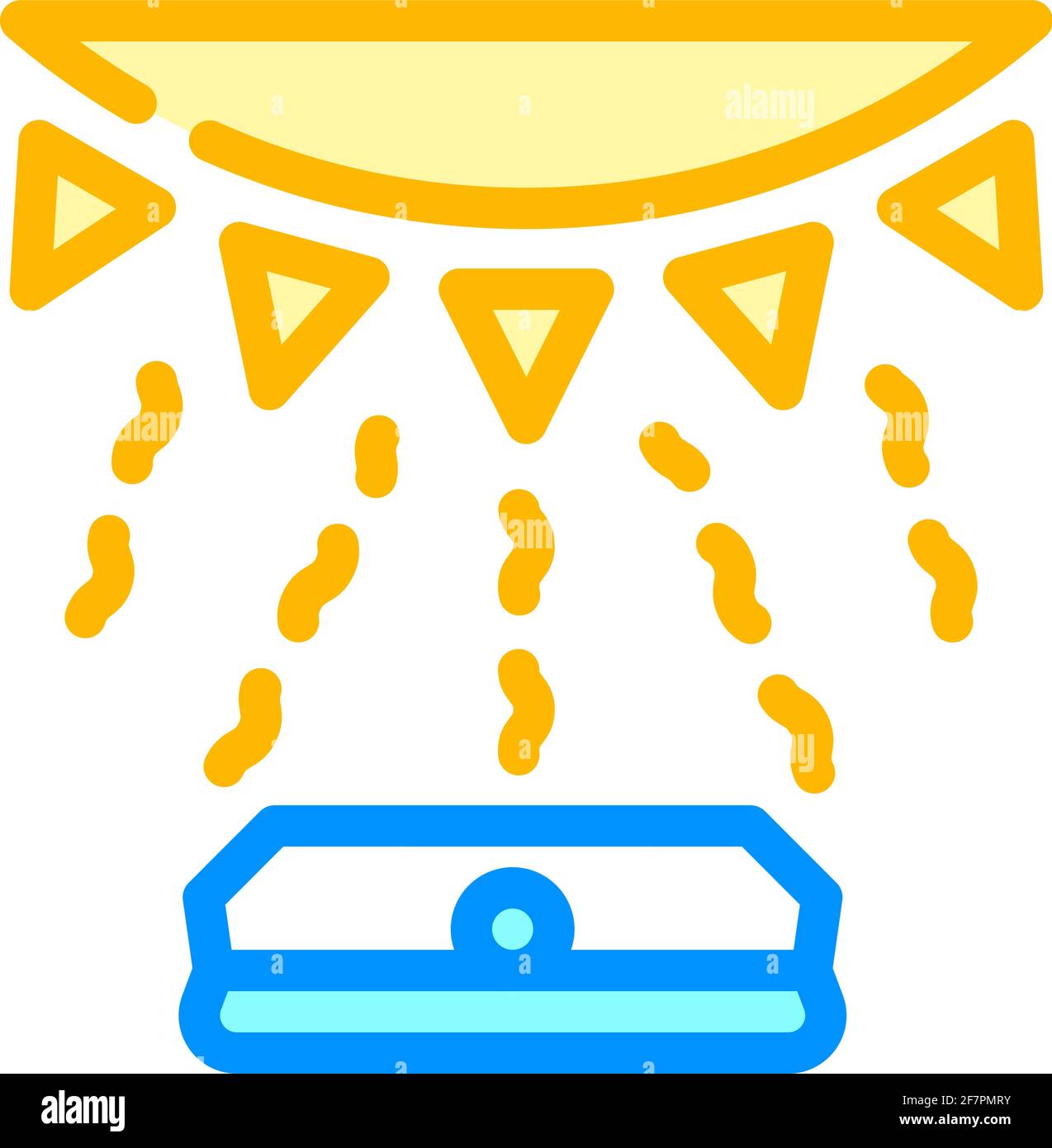 light sensor color icon vector illustration color Stock Vector Image ...
