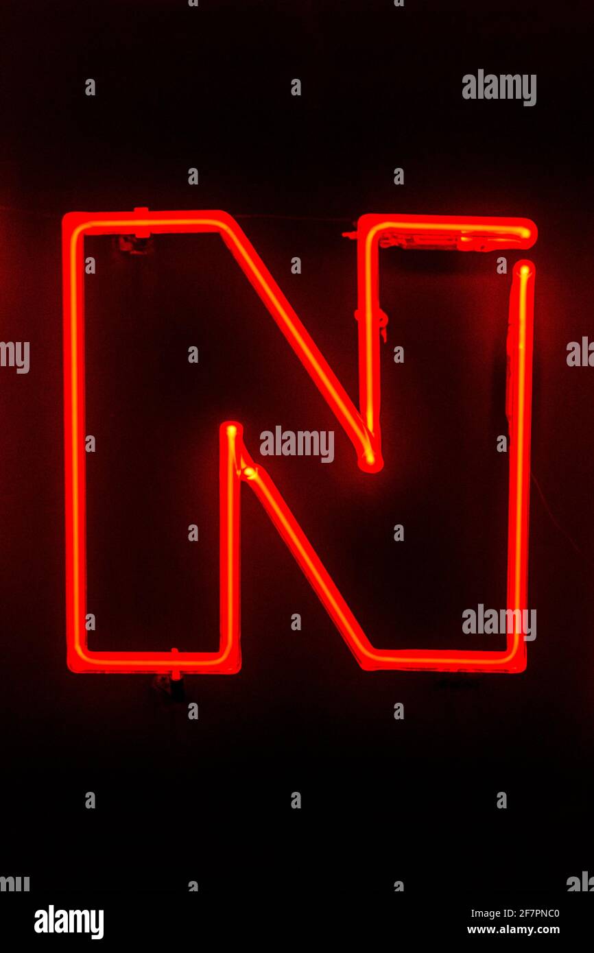 Blurred tube sign at night hi-res stock photography and images - Alamy