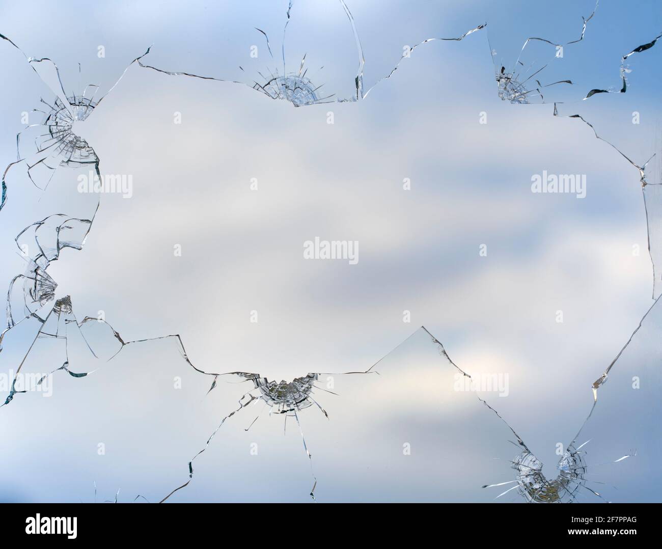 Sky with clouds and broken glass hi-res stock photography and images ...