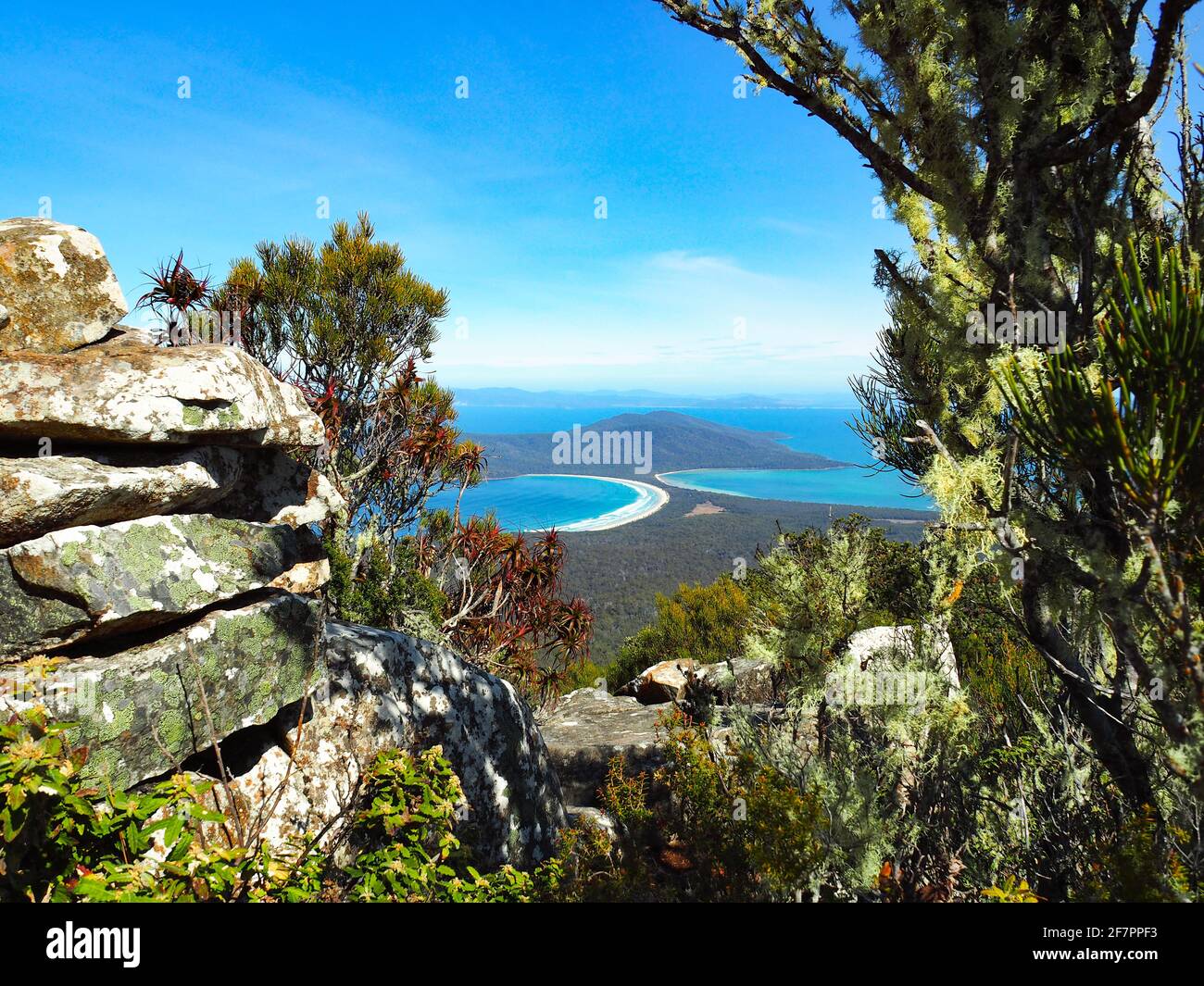 Maria Island,Tasmania- Mount Maria Stock Photo - Alamy